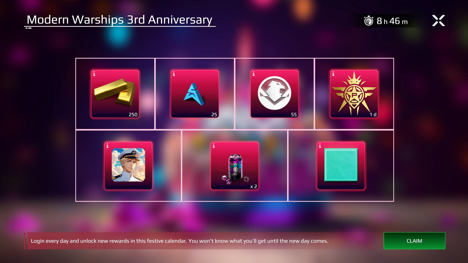 Modern Warships 3rd Anniversary: All the gifts and rewards – MW Stats