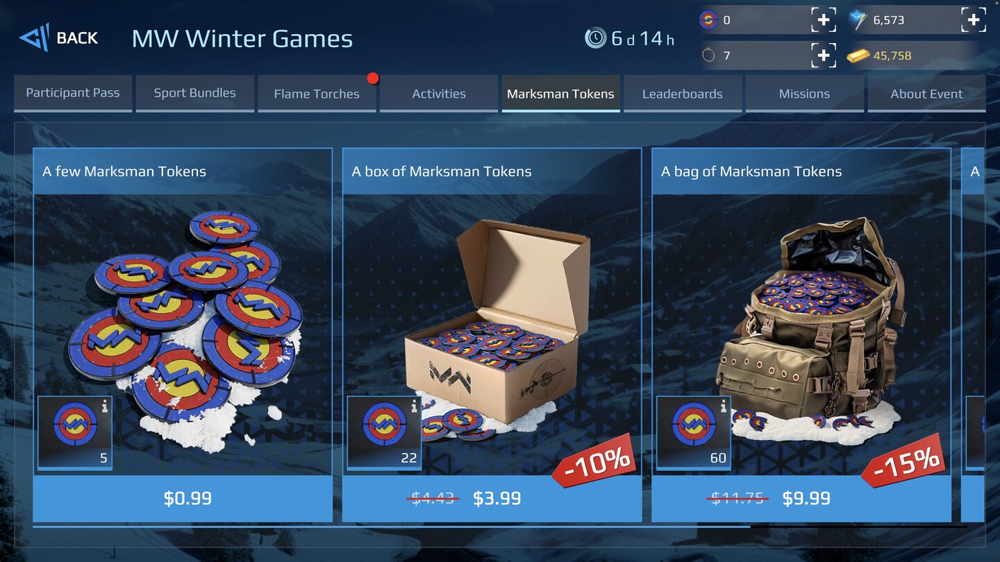Winter Games event guide – MW Stats