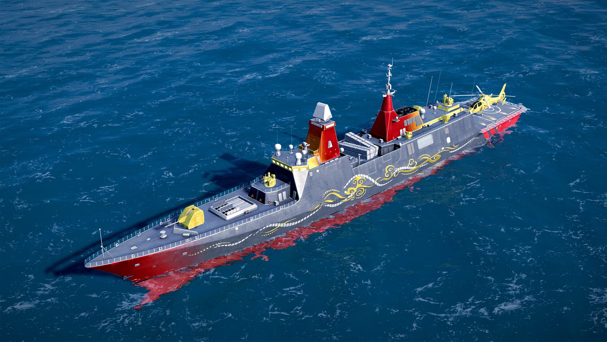 CN Type 054B review: the anti-sub strike frigate – MW Stats