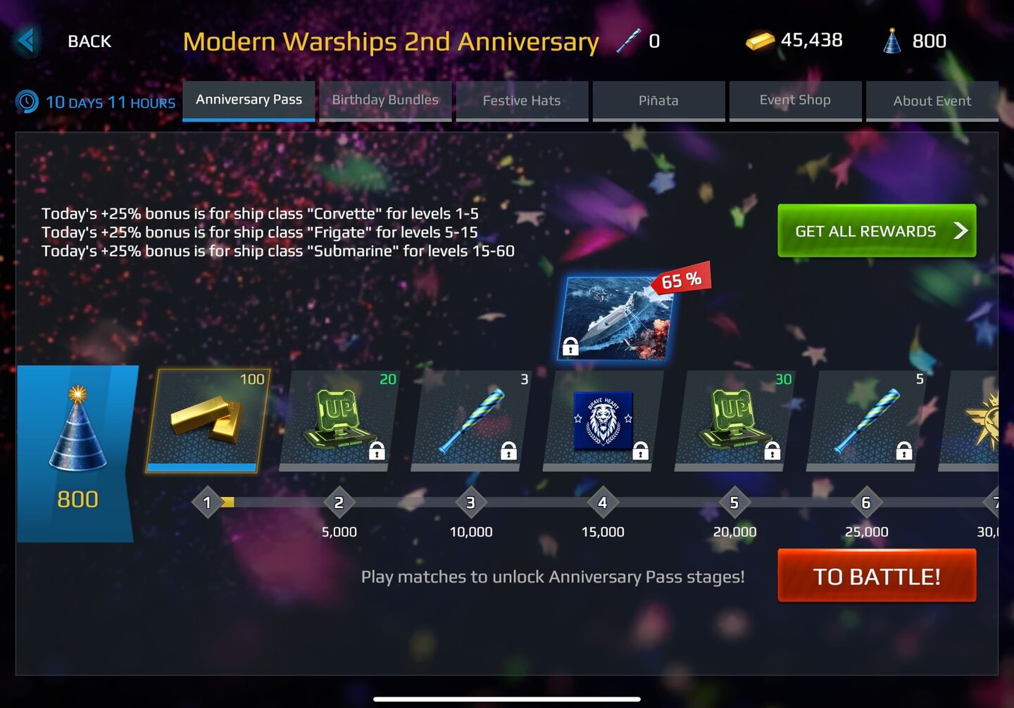 Modern Warships Second Anniversary: Better Rewards but a Harder Event ...