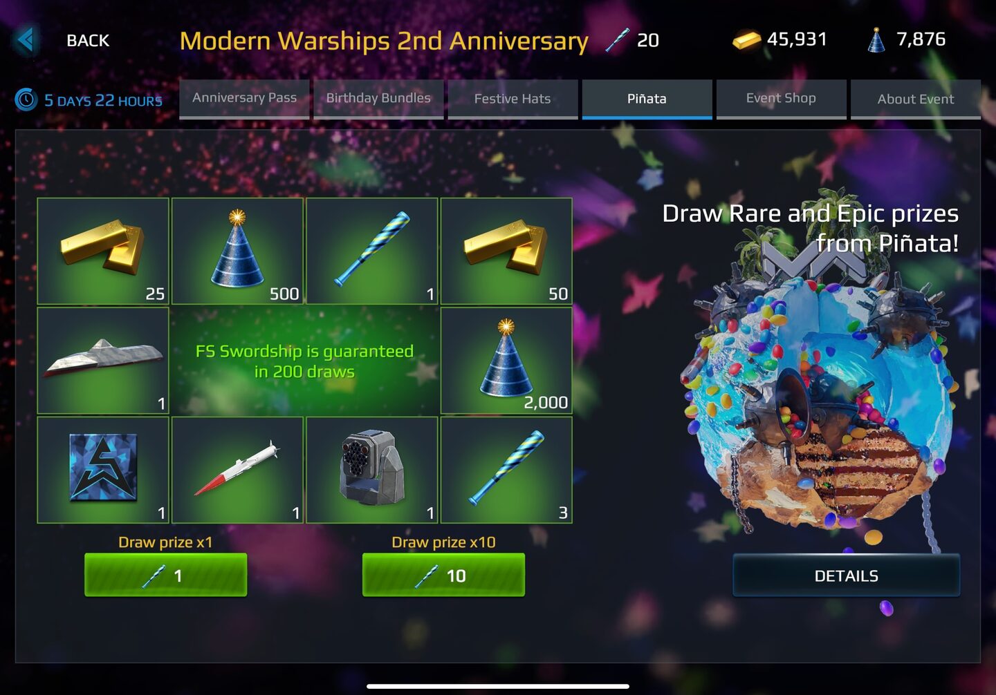 Modern Warships Second Anniversary: Better Rewards but a Harder Event ...
